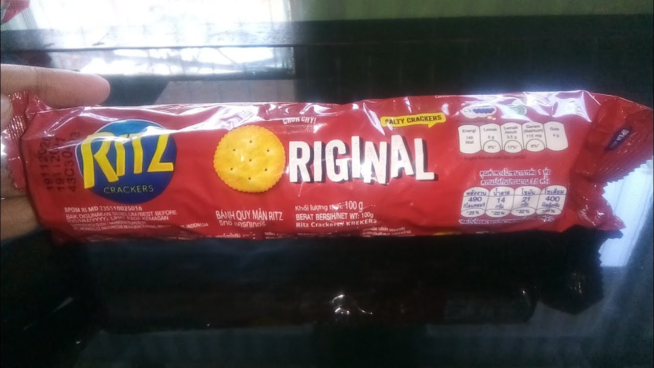 Review Produk #1071 : Ritz Crackers Original - YouTube