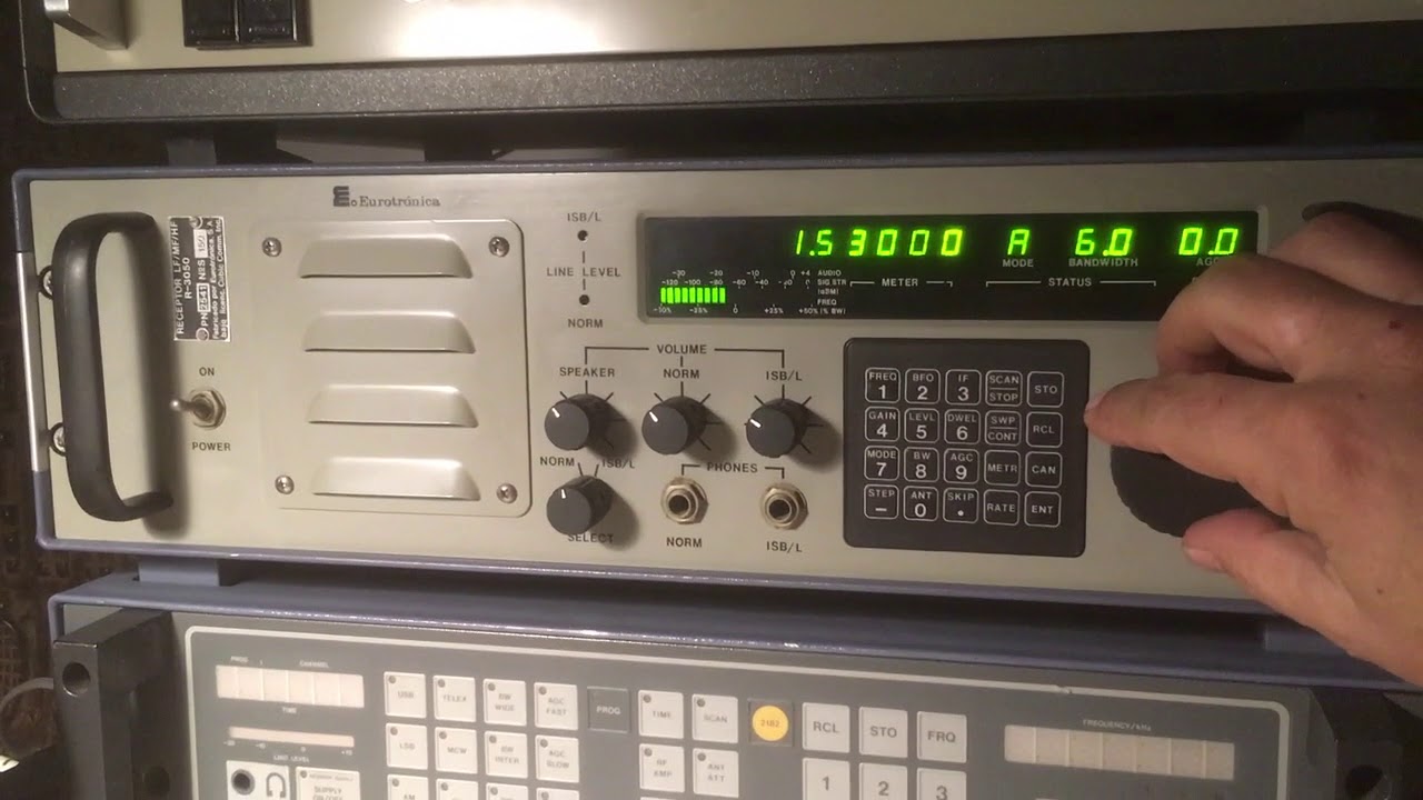 Cubic R 3050 radio receiver c - YouTube