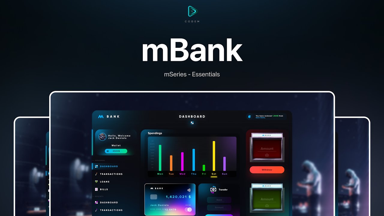 CodeM mBank | Discord : https://discord.gg/cUjmGXWK - YouTube
