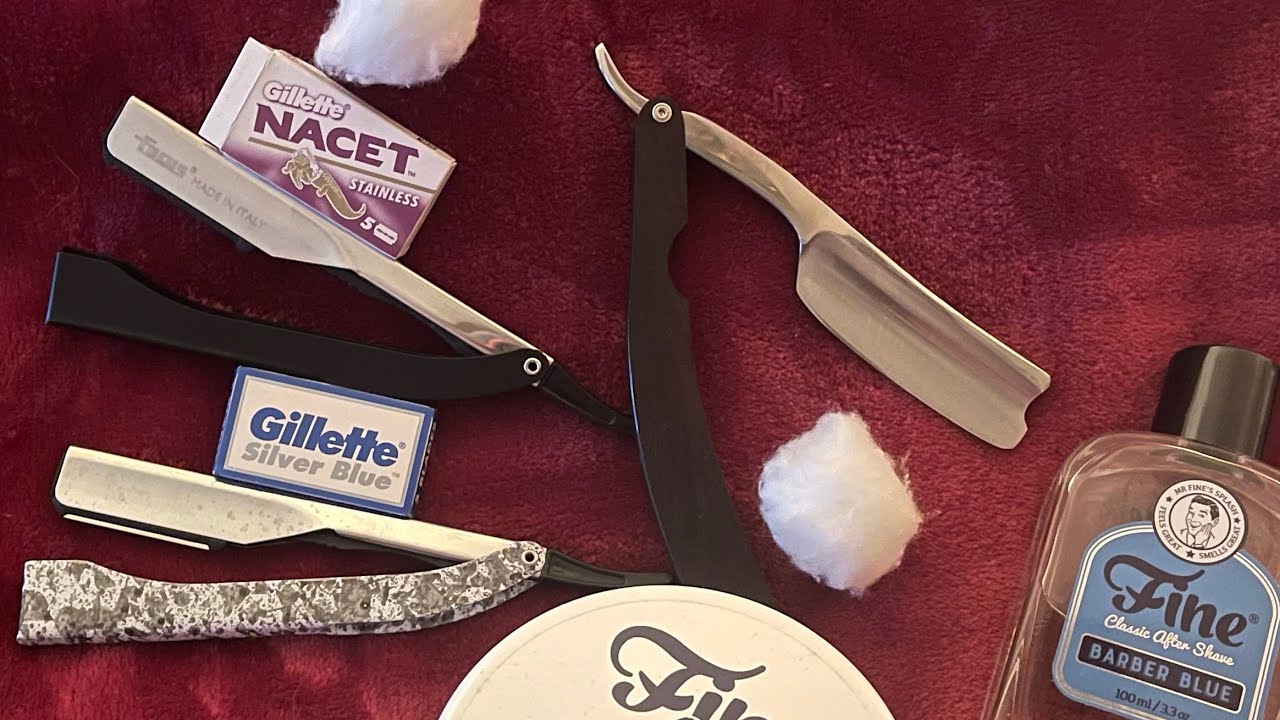 Learning to Straight Razor Shave #2 - YouTube