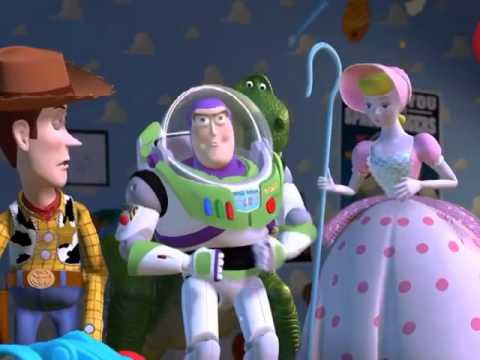 Toy story - Sid and Scud with the Soldier with the explosive device ...