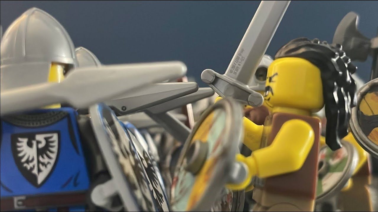 Lego Medieval War | The Black Falcons campaign Lego Stop Motion - YouTube