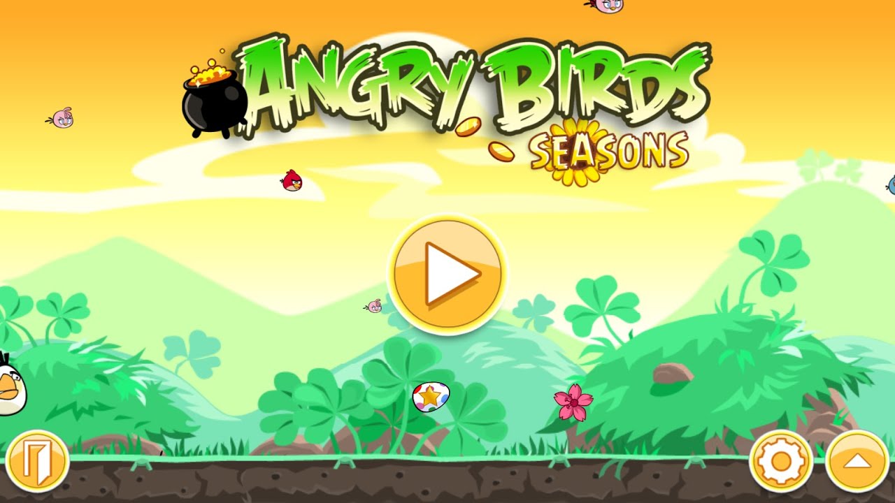 Angry Birds Seasons Playthrough Episode 27 Go Green Get Lucky Levels 1 ...