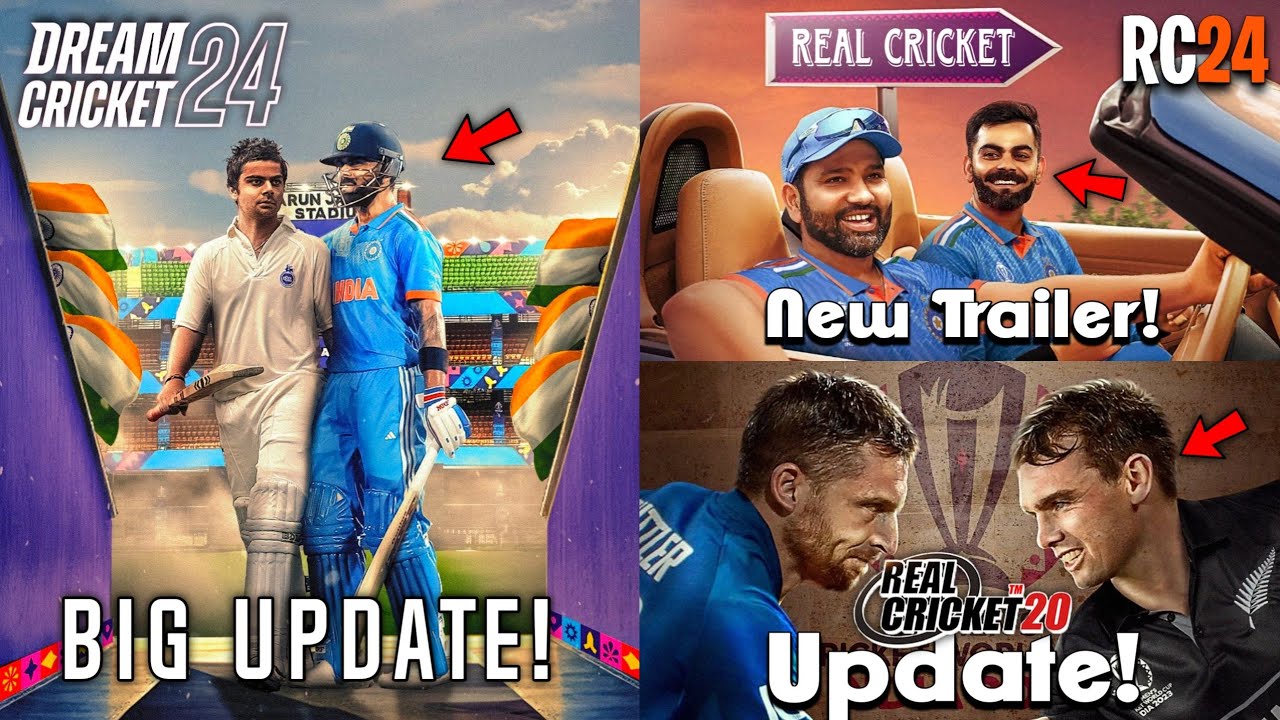 Dream Cricket 24 new Update | Real Cricket 24 Trailer finally | Real ...