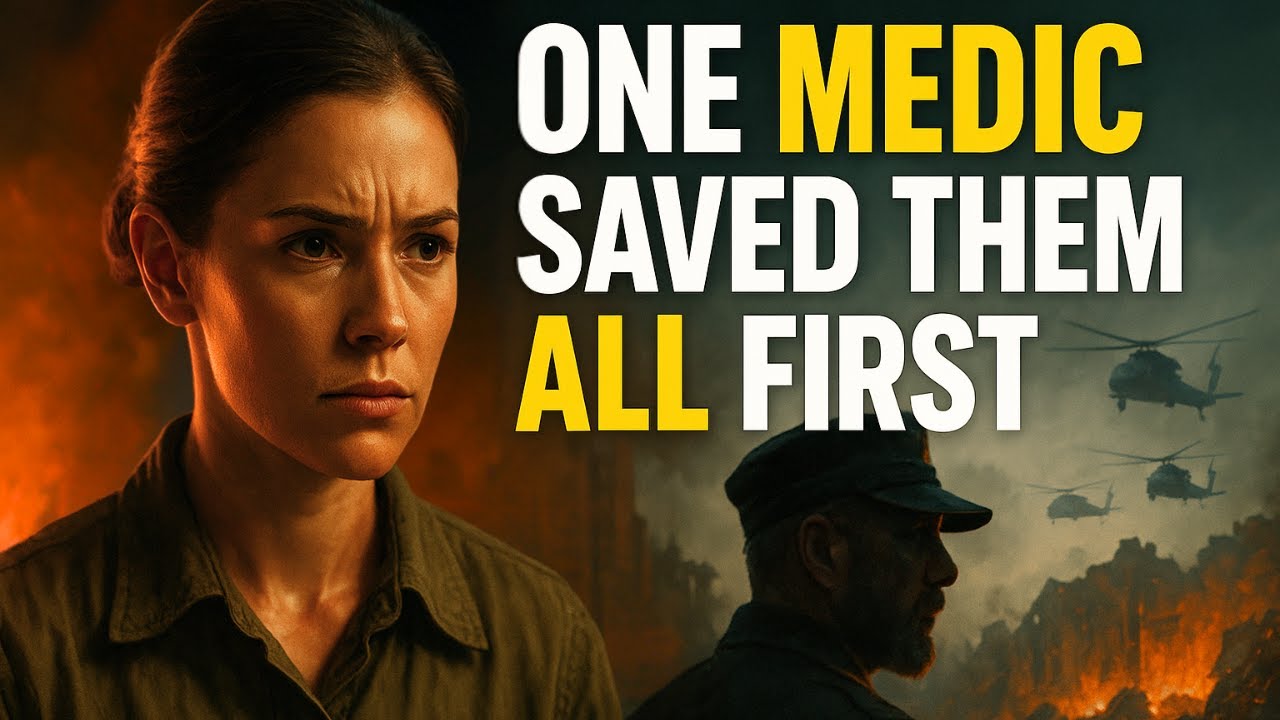 Base in Flames, Soldiers Wounded — One Medic Rescued Them All Before ...