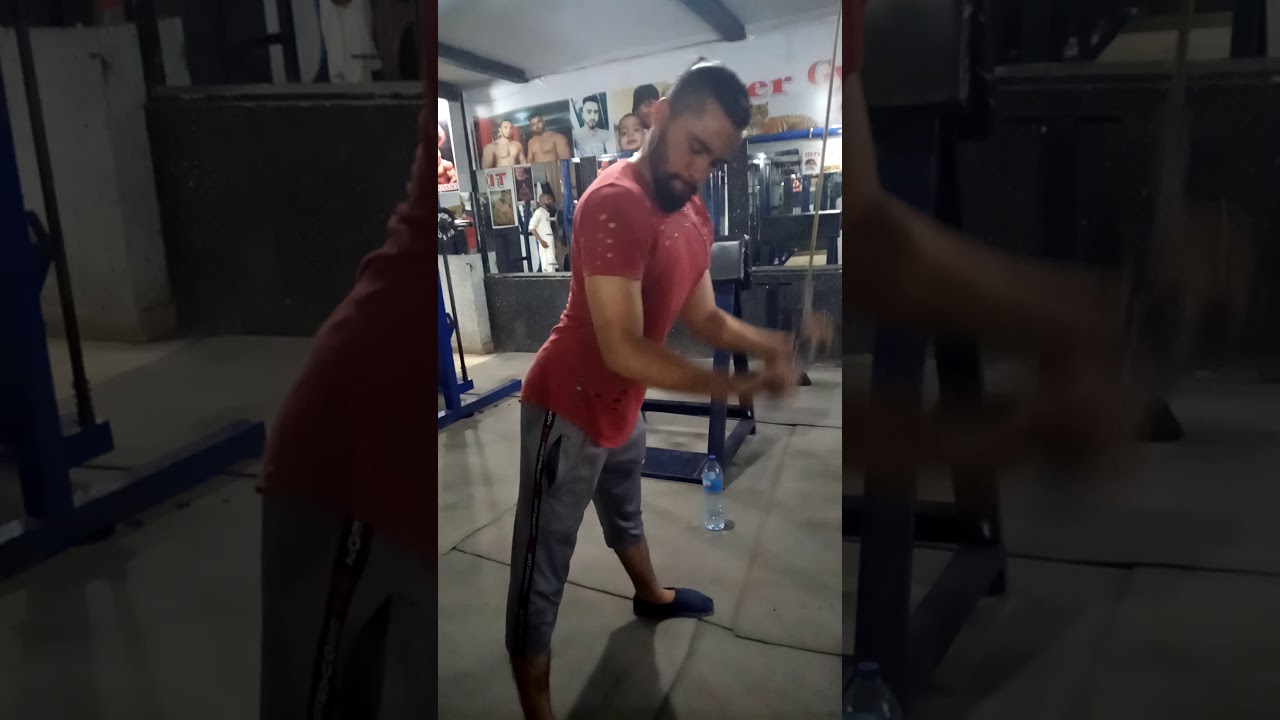 Fitness freak is back to the training - YouTube