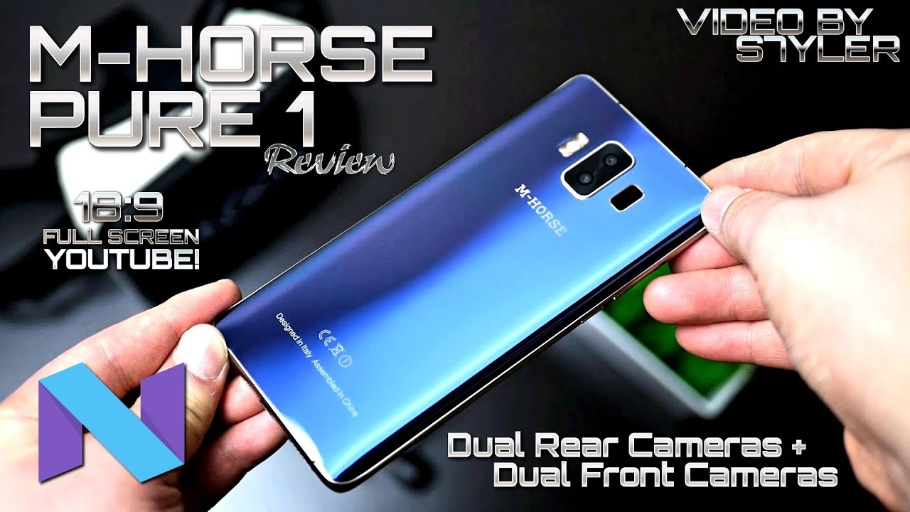 M-Horse Pure 1 | Full Review | Quad Camera 18:9 Display Smartphone ...