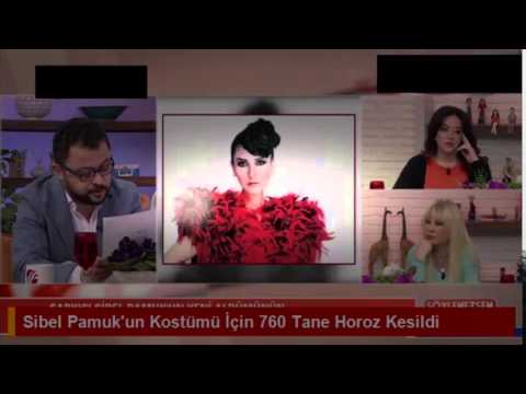 Sibel Pamuk'un Kostümü İçin 760 Tane Horoz Kesildi