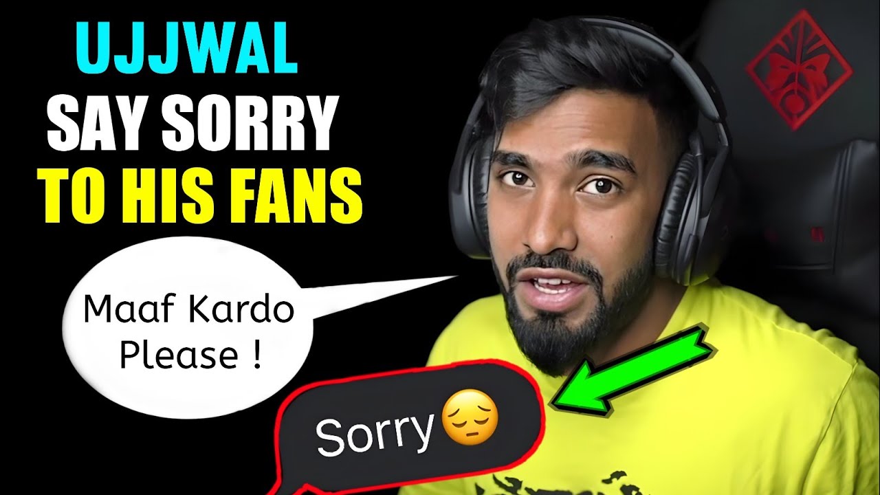 TECHNO GAMERZ SAID SORRY TO HIS FANS - YouTube