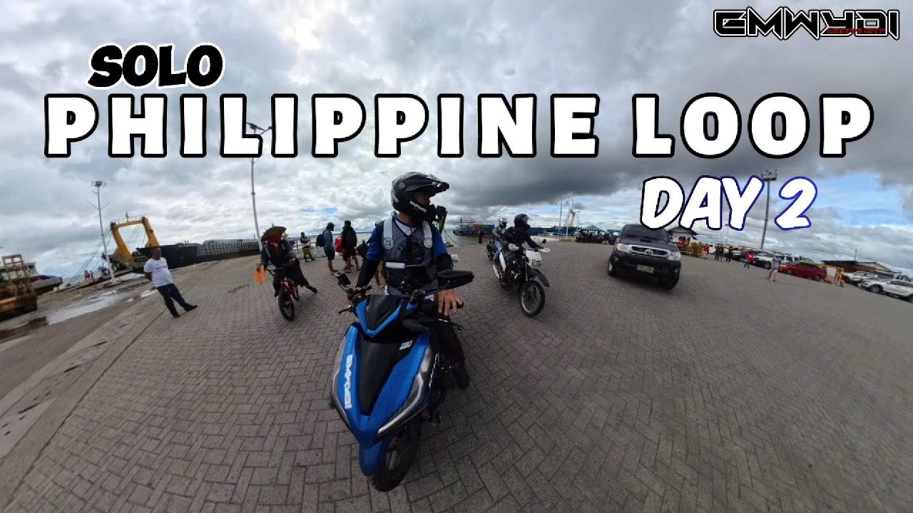 Solo Philippine Loop Day 2 | Bacolod City to Caticlan Jetty Port | Rider's POV | Honda Click ...