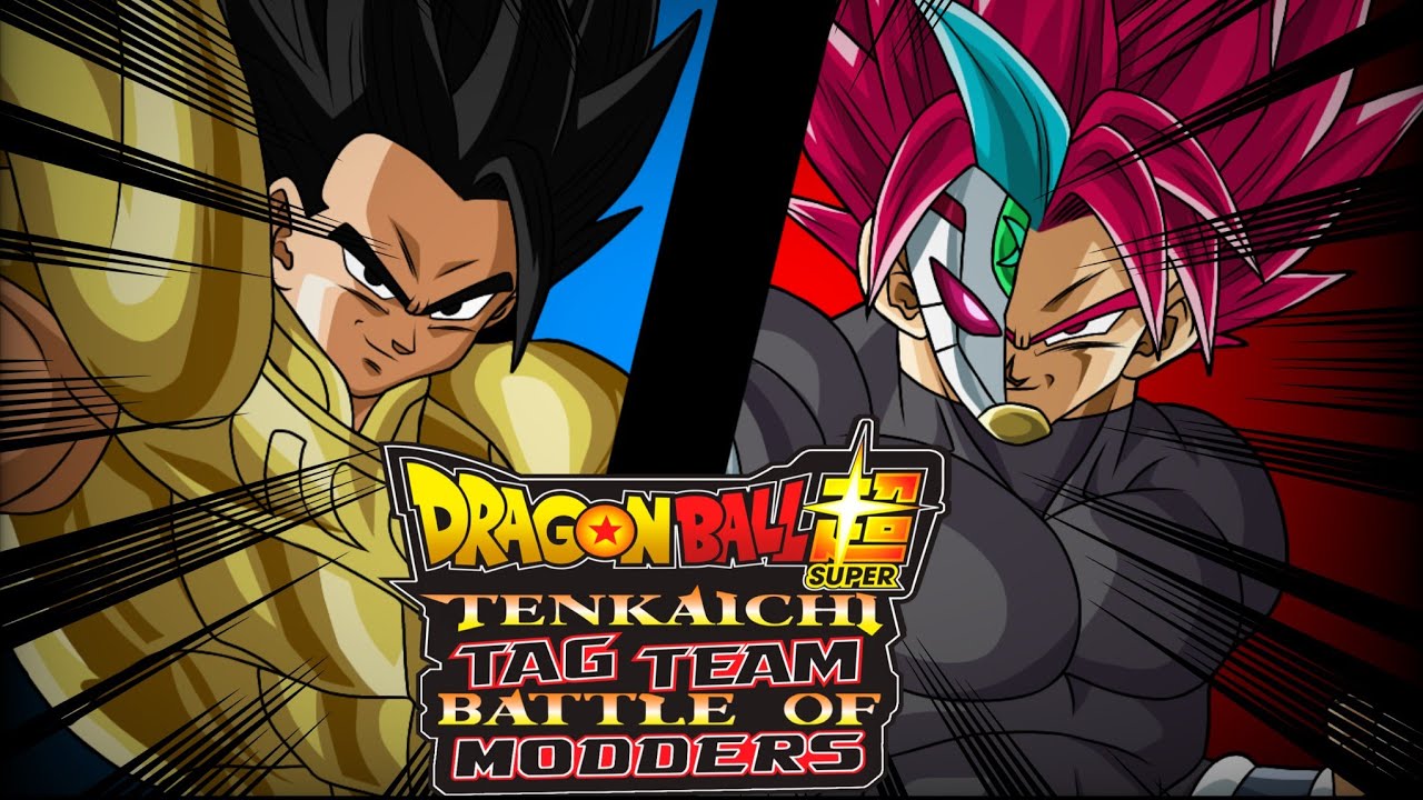 DBZ TTT [BATTLE OF MODDERS] Gogeta J-Stars Crossover Mods Vs ViTTuLaND MODS TTT - YouTube