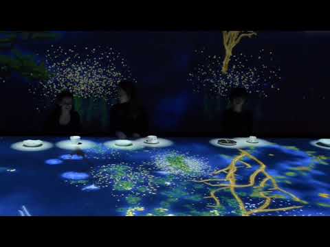 3D Mapping Table nâng tầm nghệ thuật trang trí bàn ăn - YouTube