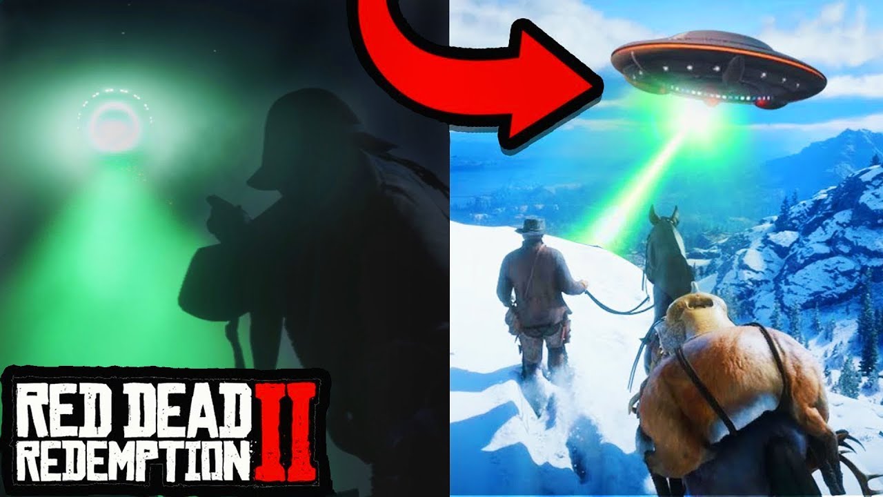 COME TROVARE L'UFO Su RED DEAD REDEMPTION 2 ita! 👽 MISTERI & EASTER EGG ...