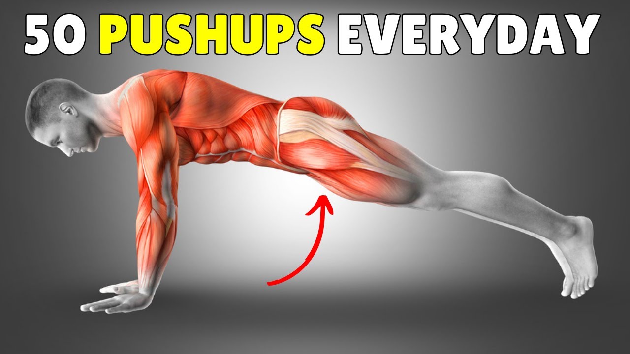 Do ONLY 50 Push Ups Every Day For 1 Month, See What Happens To Your ...