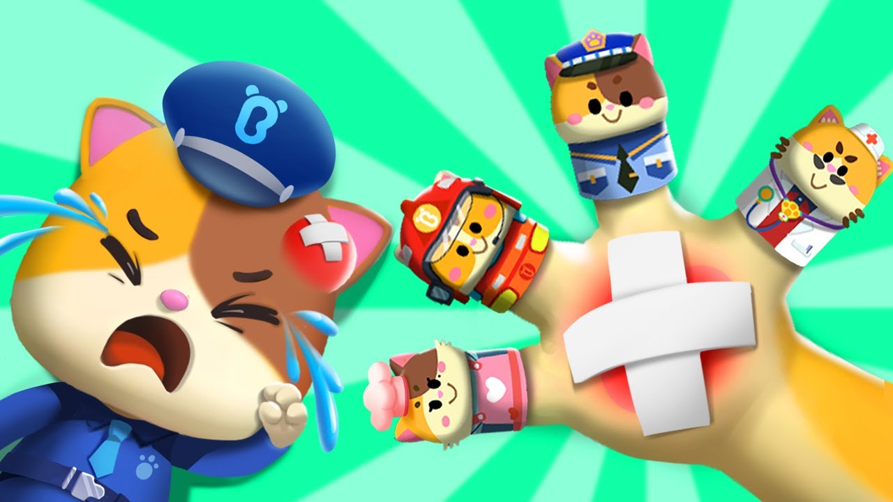 Finger Family Boo Boo Song | Jobs Song | Nursery Rhymes & Kids Songs ...