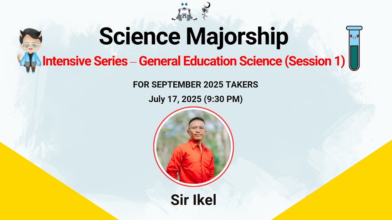 Science Majorship | Intensive Series – GENED SCIENCE (Session 1) | Sir ...
