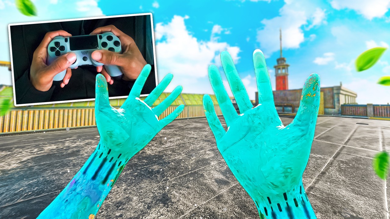 My $300 Controller Handcam 👑 + #1 Warzone Settings - YouTube