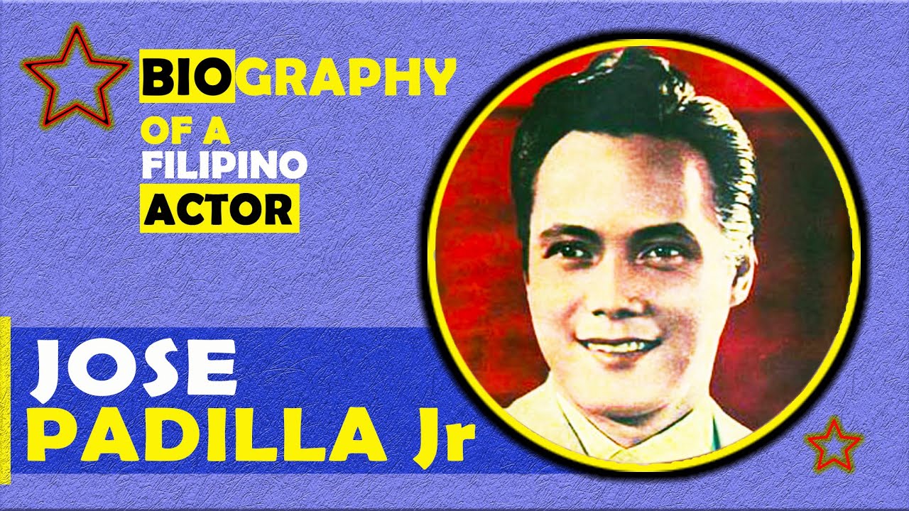 JOSE PADILLA Jr, Isa sa Pinakaunang PADILLA sa Showbiz, KILALANIN - YouTube