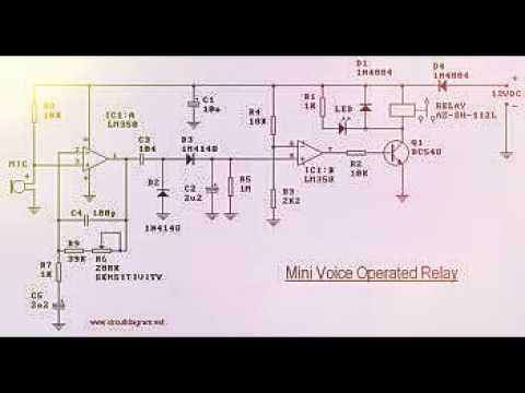 Mini Voice Operated Relay - YouTube