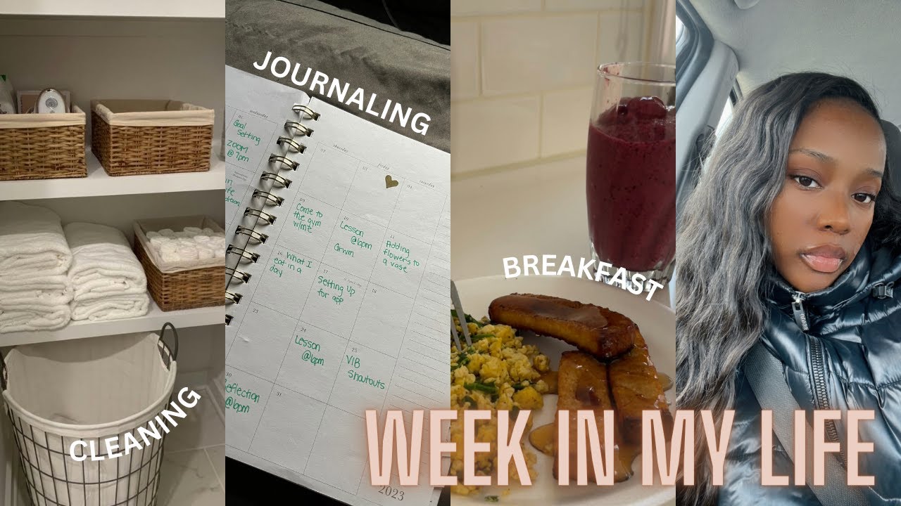 WEEK IN MY LIFE♡|CLEANING UP+RESETTING FOR THE MONTH+TRYING TO GET MY ...