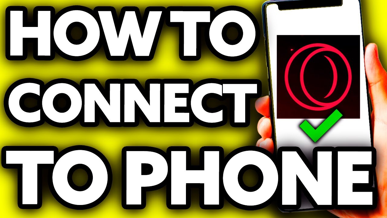 How To Connect Opera GX PC to Phone [EASY!] - YouTube