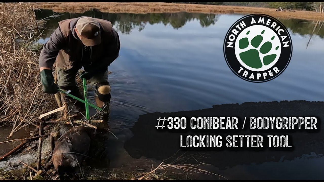 CONIBEAR / BODYGRIPPER TRAP SETTER - LOCKS IN PLACE - YouTube