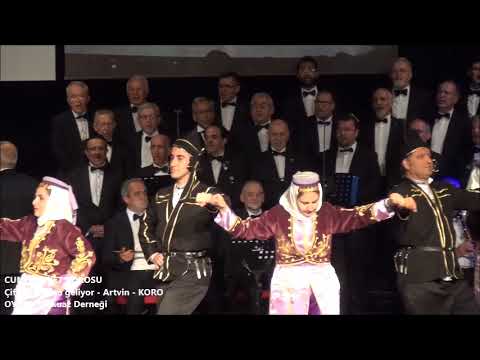 CUMHURİYET KOROSU - ÇİFT JANDARMA GELİYOR - KORO - OYUN : TURKUAZ DERNEĞİ - KAMERA : YÜKSEL TALU