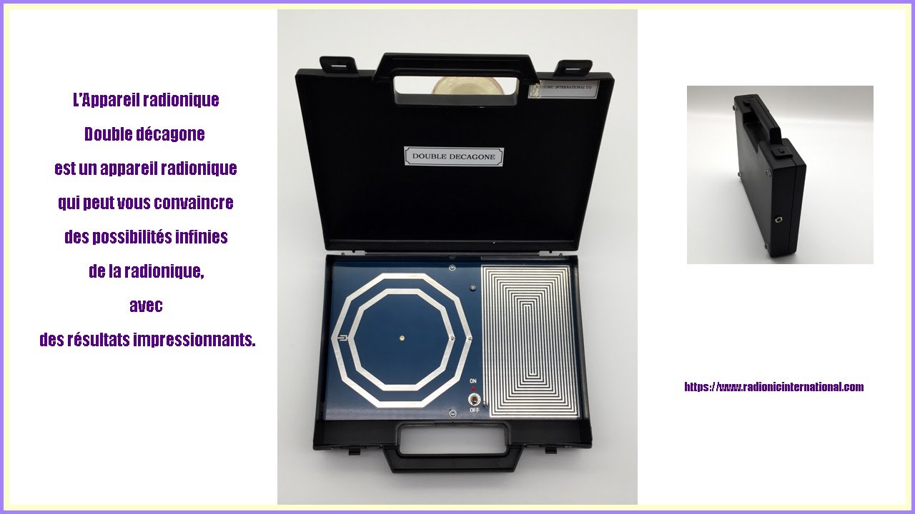 Appareil radionique Double décagone - YouTube