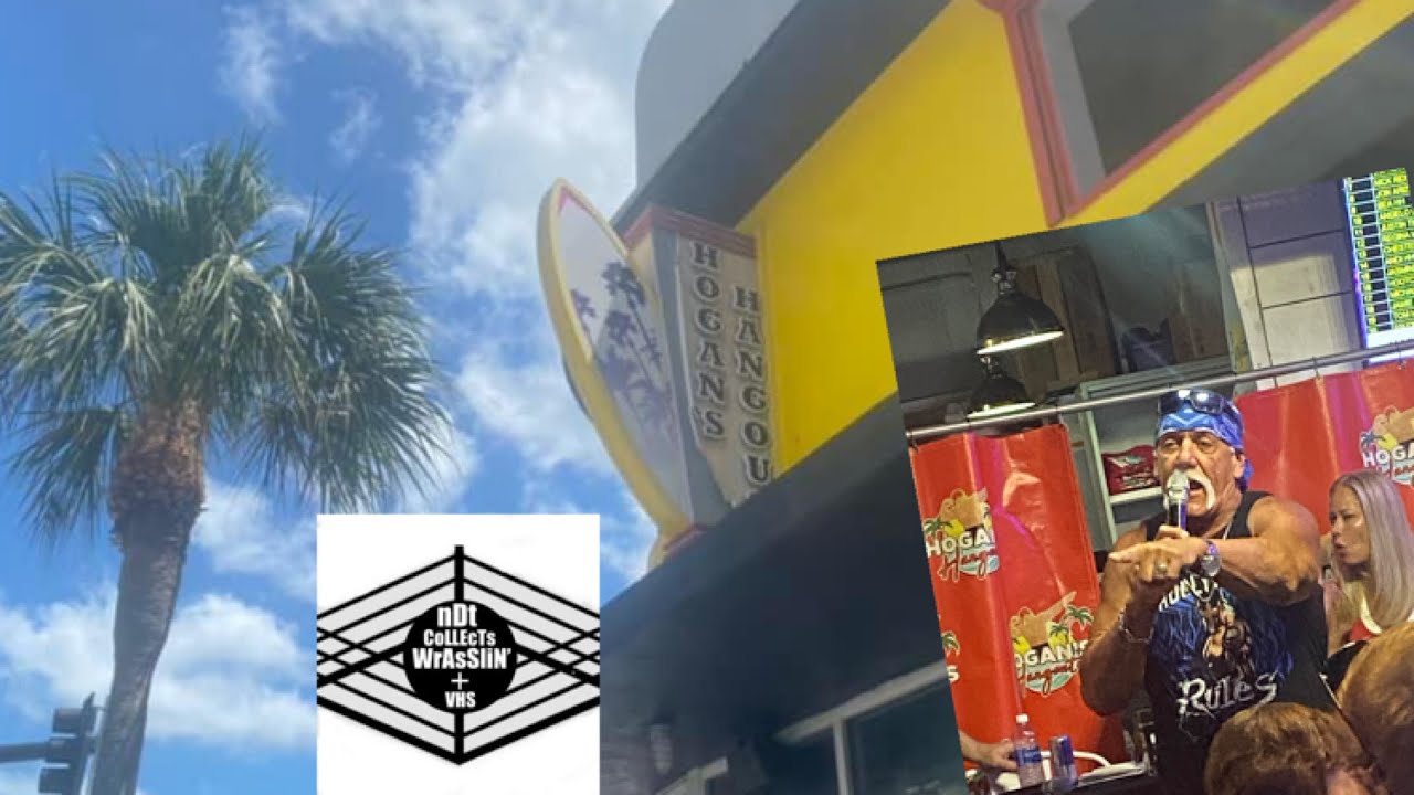 HULK HOGAN KARAOKE NIGHT: Wrestling shop & Hangout restaurant - YouTube