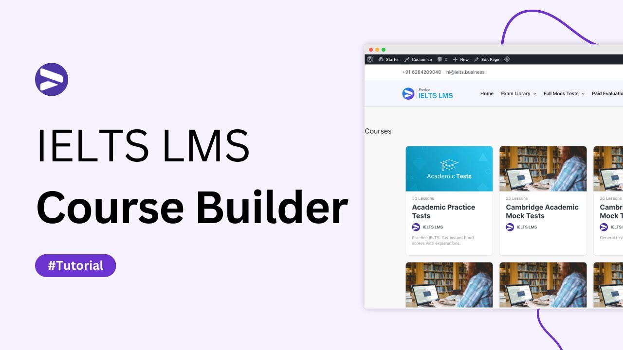IELTS LMS Course Builder - YouTube