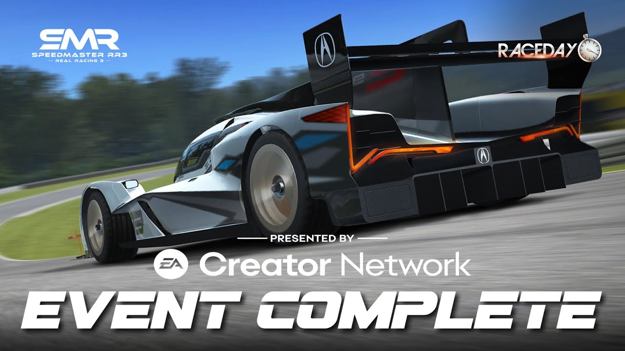 Real Racing 3 Race Day: Acura ARX-06 - Complete Event Walkthrough - YouTube