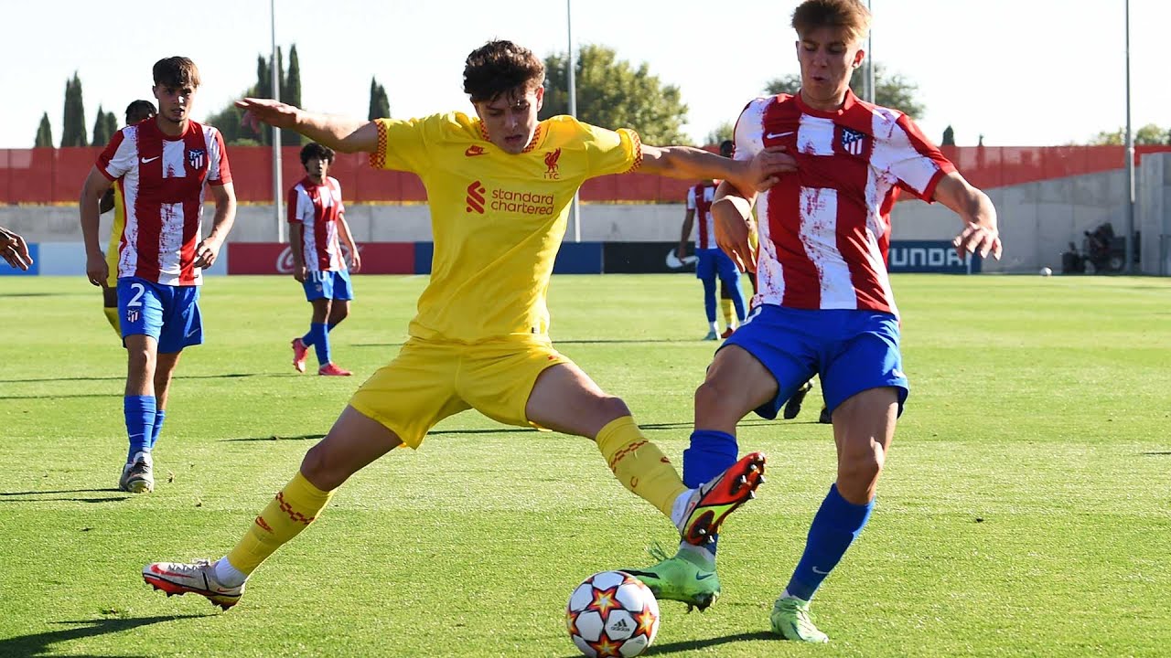 Highlights: Atletico 2-0 Liverpool U19s - YouTube