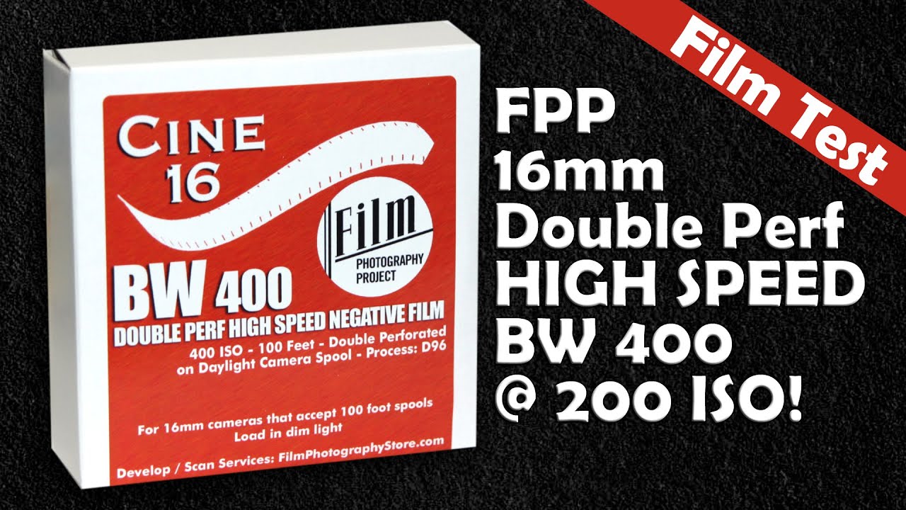 Cine16 BW 400 16mm Film Test Shot at 200 ISO - YouTube