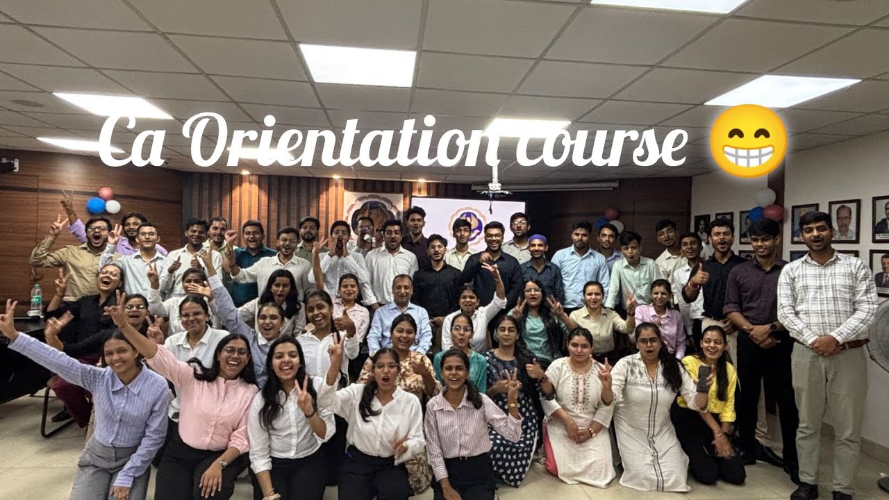 Glimpses of Orientation Course at Ranchi Branch Icai bhawan 🌟 ️📍 - YouTube