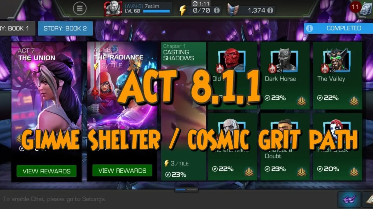 Act 8.1.1 Gimme Shelter / Cosmic Grit / True Lies Path - YouTube