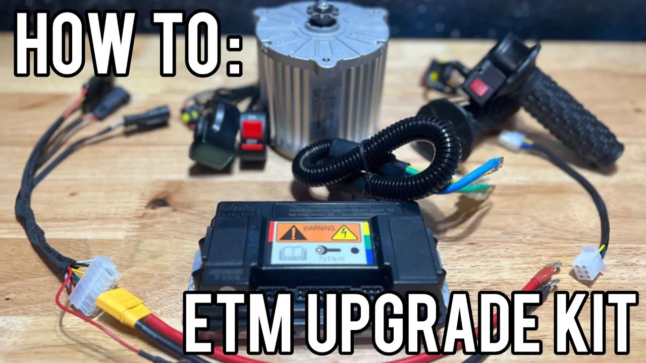 How To: ETM Upgrade Kit - for EBOX, Mototec, Venom, Apollo, Funbikes ...