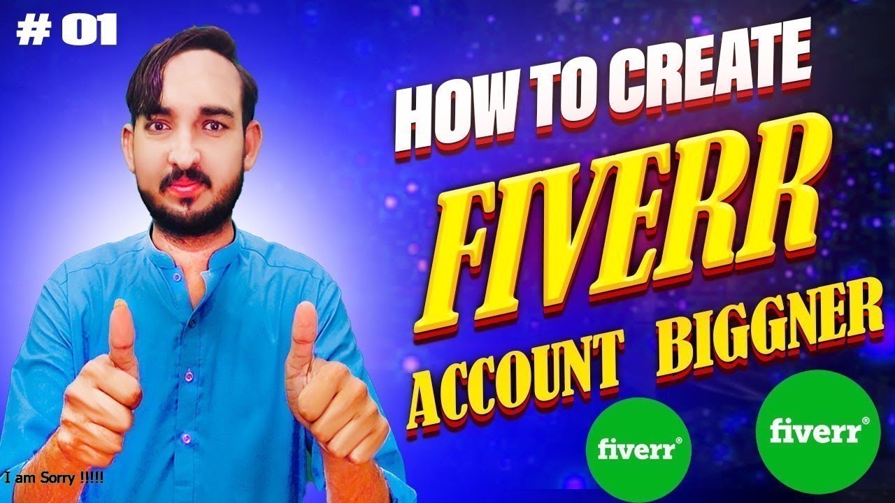 How To Create Account on Fiver | Technical Hassan - YouTube