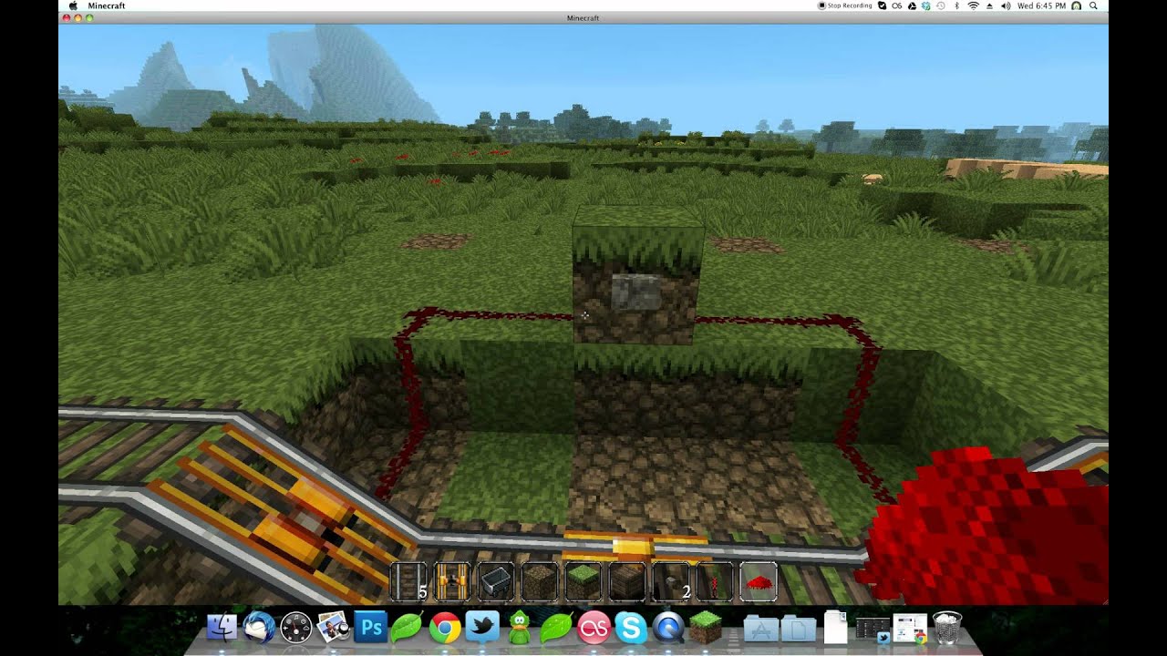 Minecart Mini Station (Stop Start Module with Booster) - YouTube