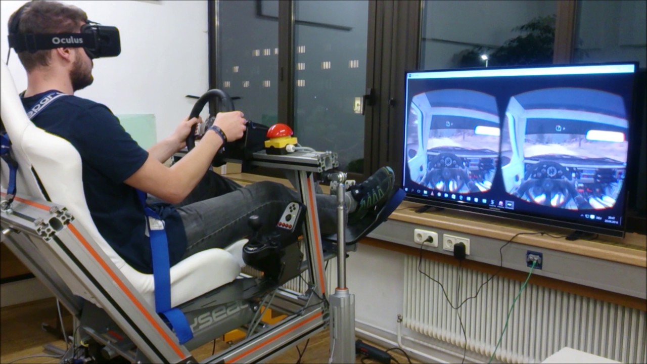 Racing Simulator Demovideo - YouTube