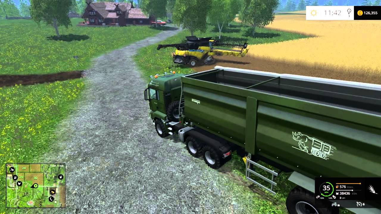 farming simulator 2015 the long awaited for update FS15 1 2 with the ...
