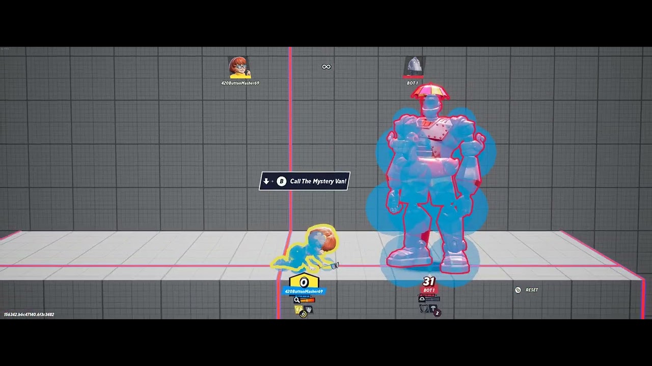 Velma's hitboxes in Multiversus - YouTube