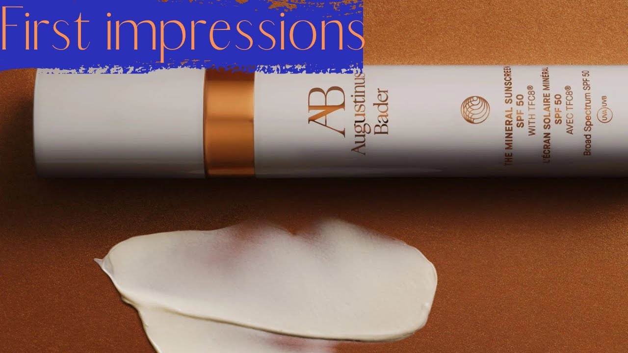 One of the most expensive sunscreens: Augustinus Bader Mineral SPF50 ...