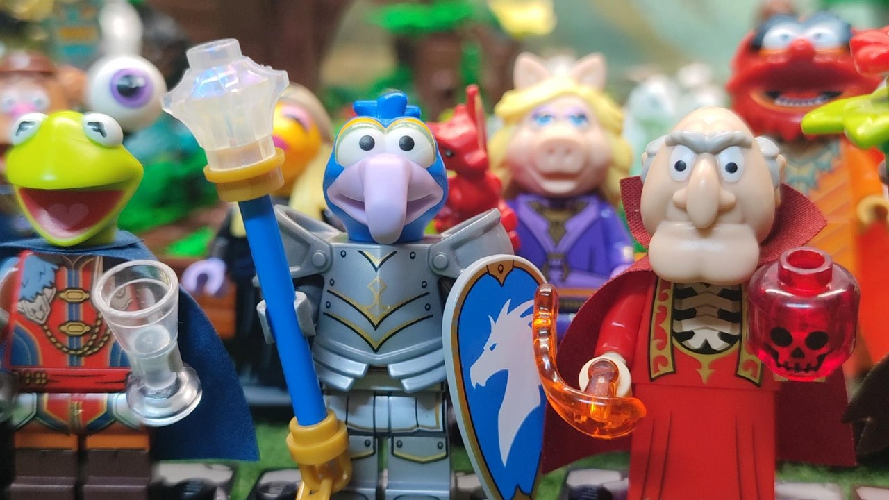 New LEGO Dungeons and Dragons Minifigures funny Muppets Edition! - YouTube