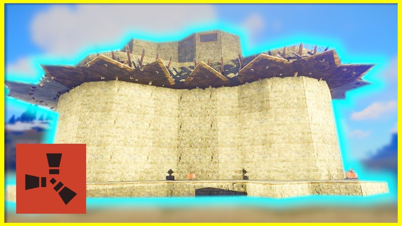 Rust Raids: LARGE BASE SURROUNDED WITH TURRETS | INSIDE AND OUT - YouTube