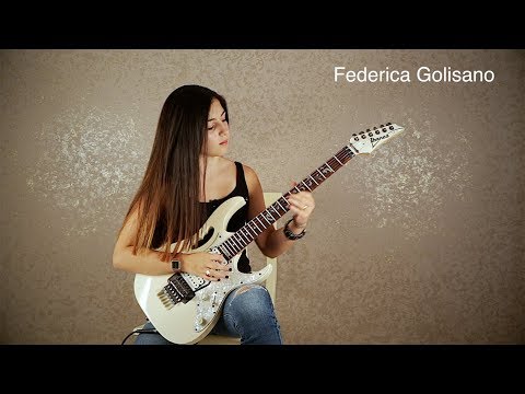 Beat It - Michael Jackson - Guitar Solo Cover Federica Golisano 14 YEARS OLD