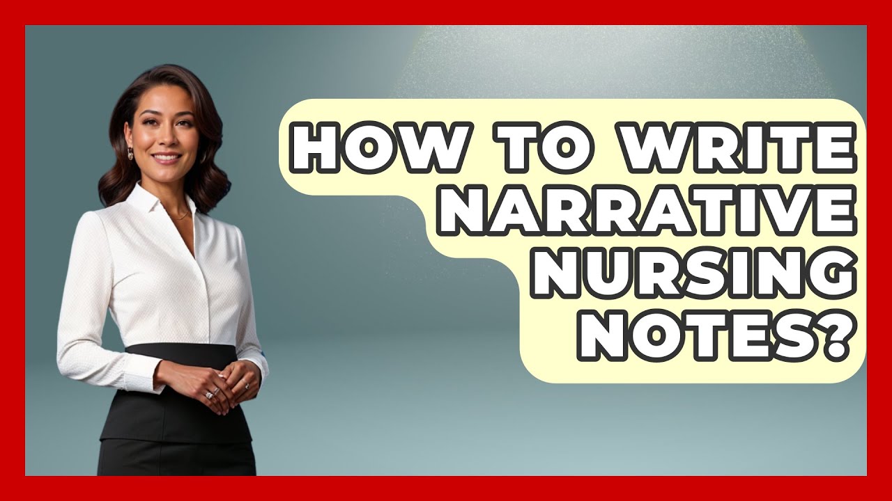 How To Write Narrative Nursing Notes? - The Language Library - YouTube