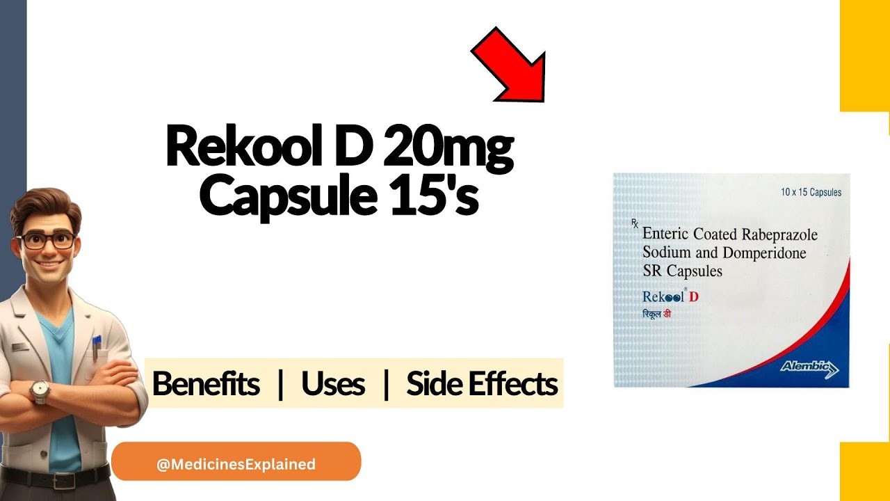 Rekool D 20mg Capsule Uses | Side Effects & Dosage - YouTube