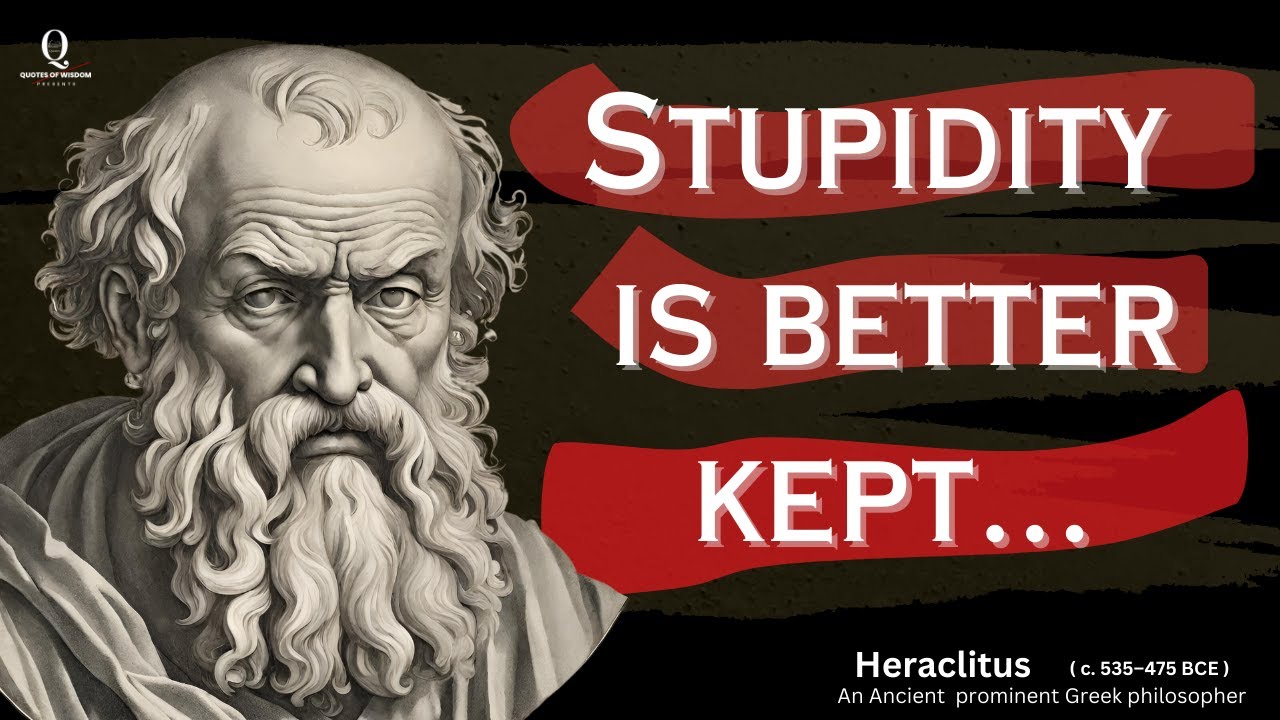 Top most Heraclitus philosophy | Heraclitus Quotes | Greek philosopher ...