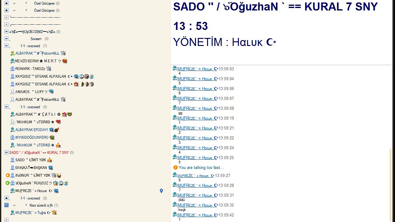 OĞUZHAN RUHSUZ ' DAN SADO LİMİT YOK ' a KALIN AYAR ( 7 SANİYE ) - YouTube