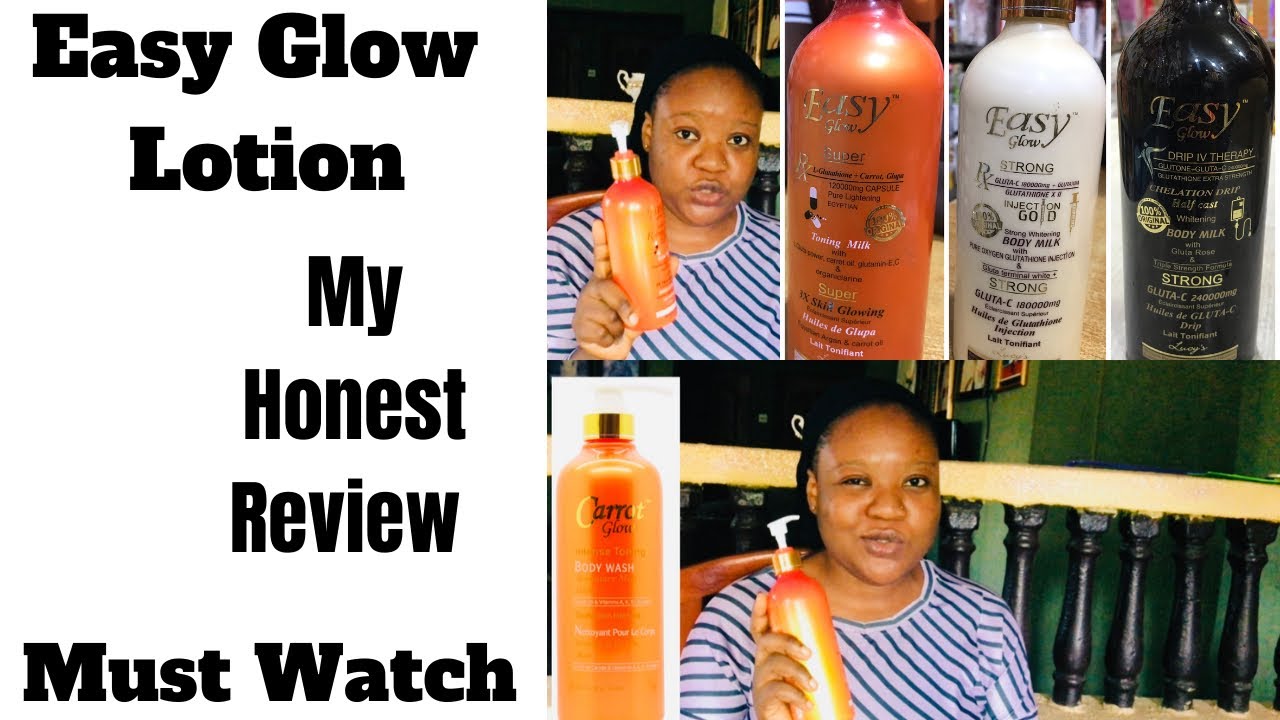 Easy Glow Whitening Lotion/Easy Glow Lotion Honest Review/How to promix ...